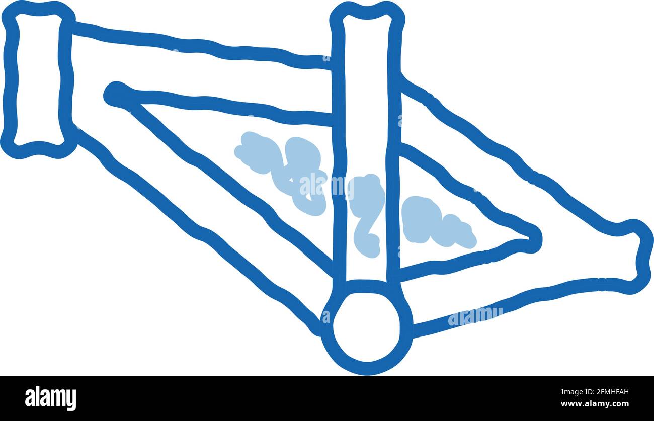 Hand drawn chain frame Cut Out Stock Images & Pictures - Alamy