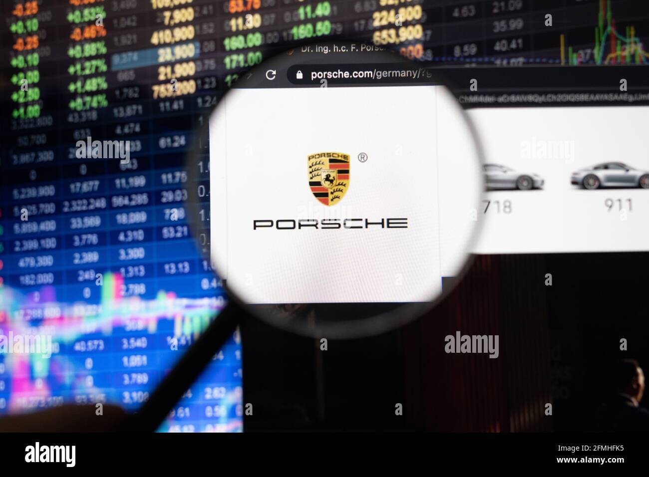 Porsche stock hi-res stock photography and images - Alamy