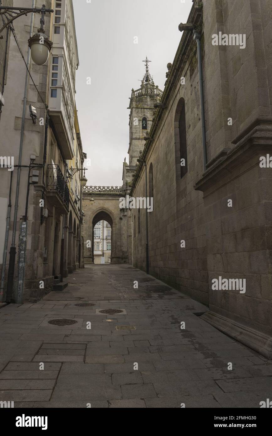 The Roman walls of Lugo in Galicia, Spain Stock Photo - Alamy