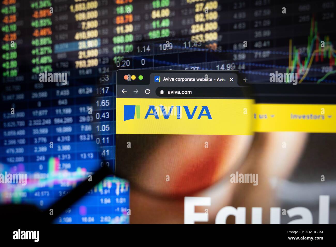 Aviva Screen High Resolution Stock Photography and Images - Alamy