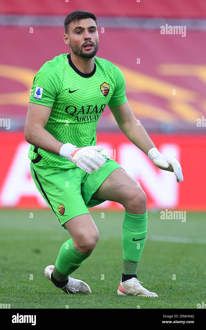 Rome, Lazio. 09th May, 2021. Daniel Fuzato of Roma during the Italian ...