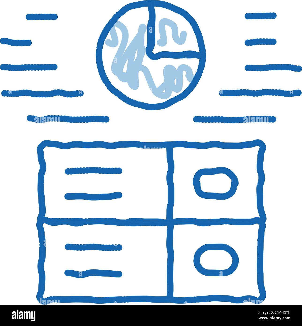 Laptop chain padlock Stock Vector Images - Alamy