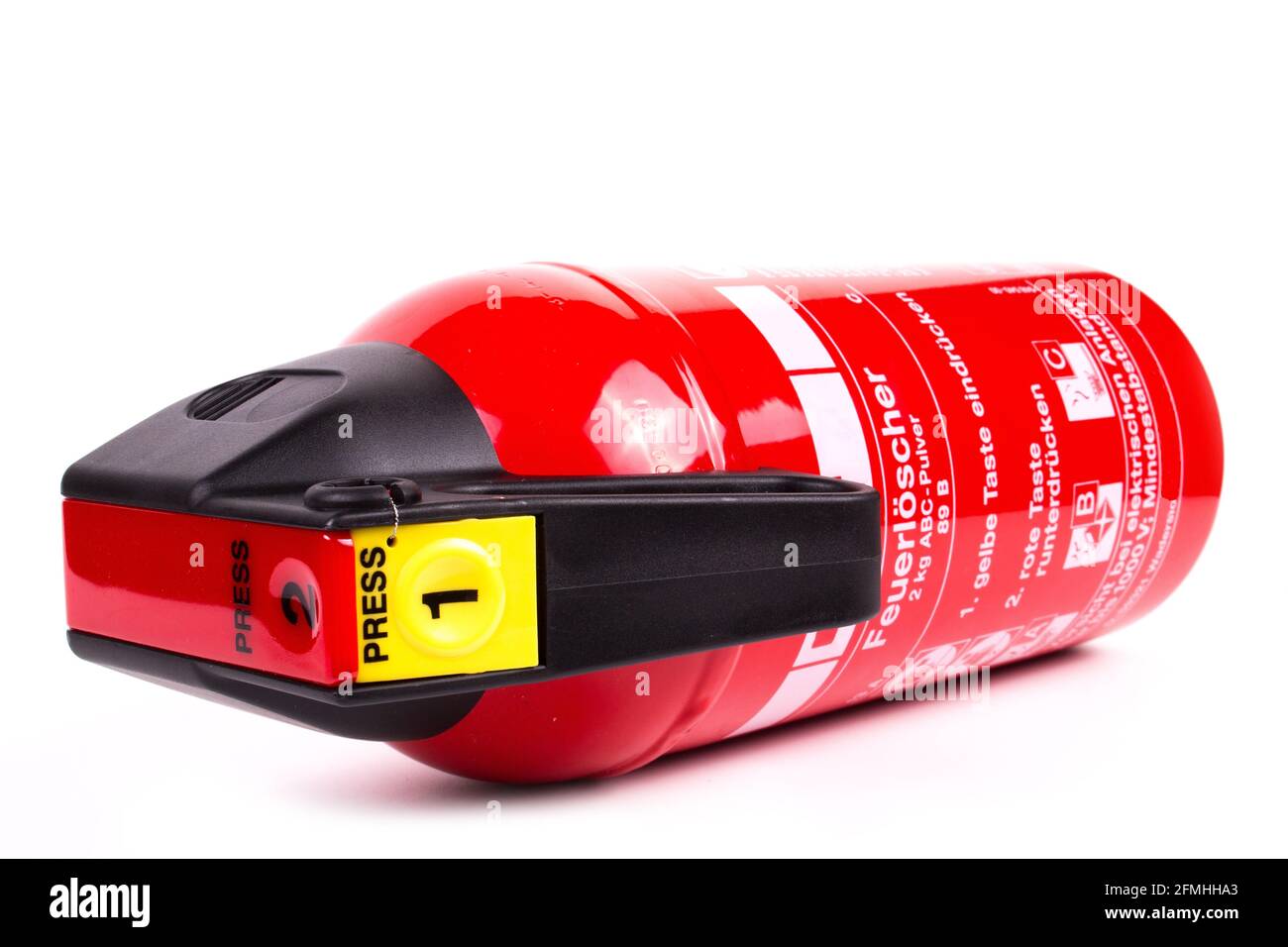 Fire equipment label Cut Out Stock Images & Pictures - Alamy