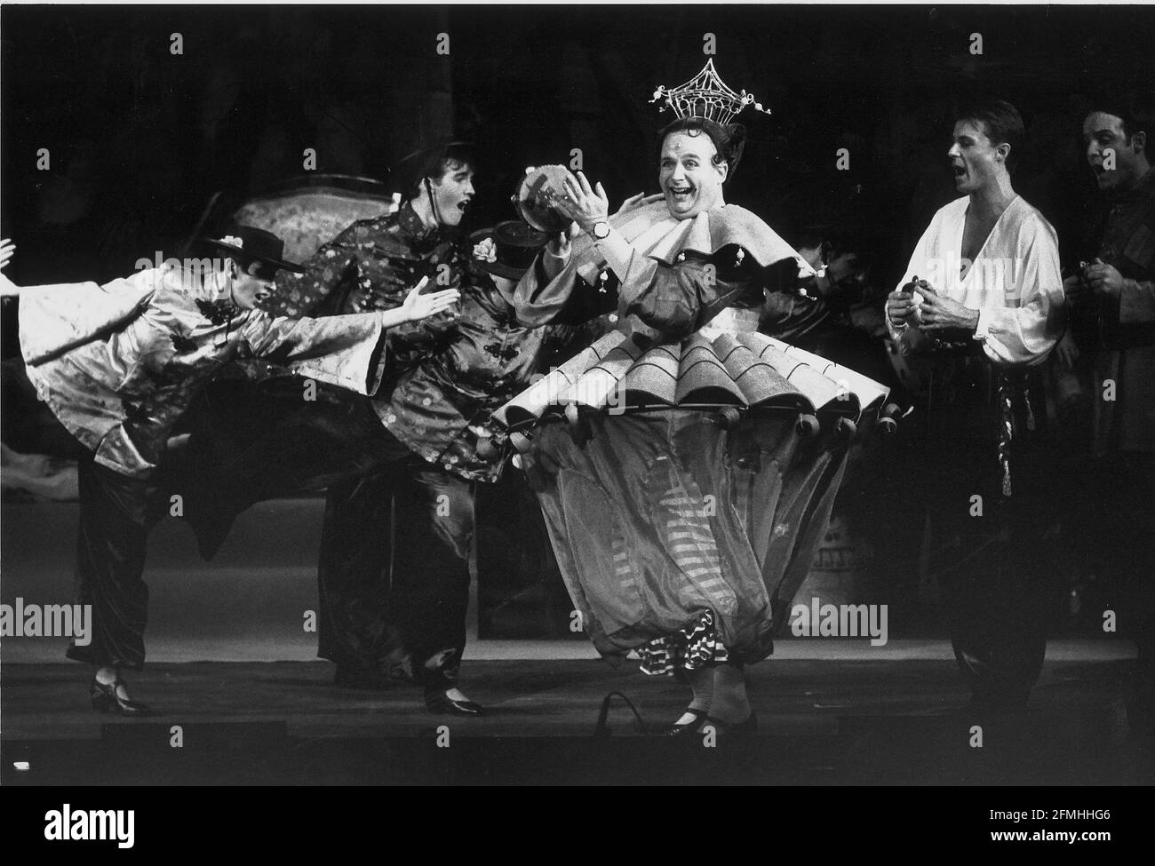 Christopher Biggins as Widow Twankey in the Pantomime Aladdin at the ...