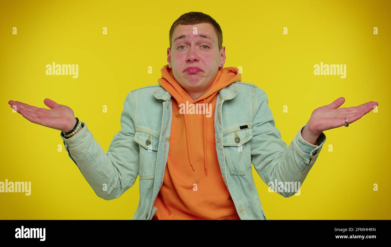 Embarrassed Teen Boy High Resolution Stock Photography and Images - Alamy