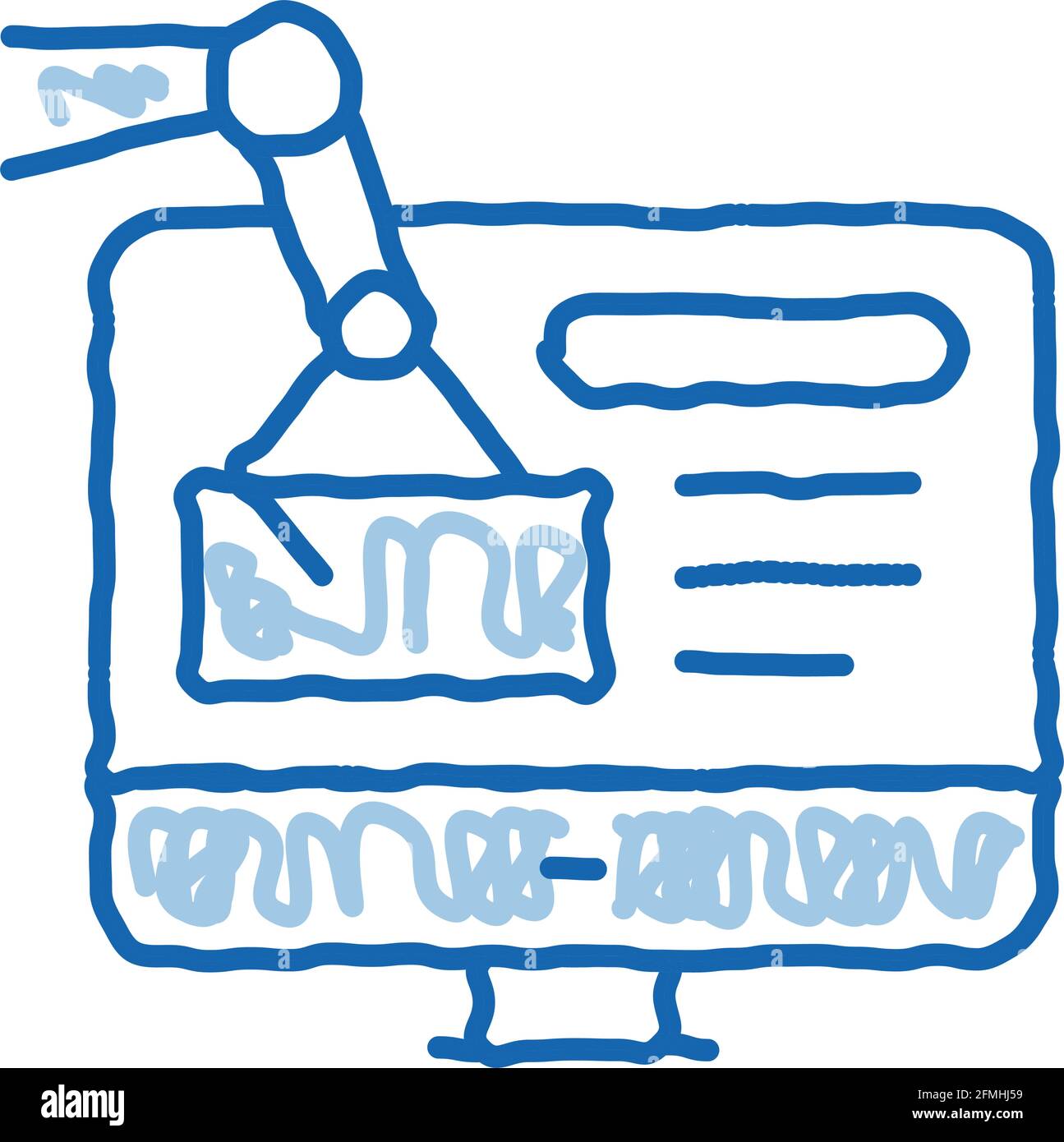 Line retrieval Stock Vector Images - Alamy