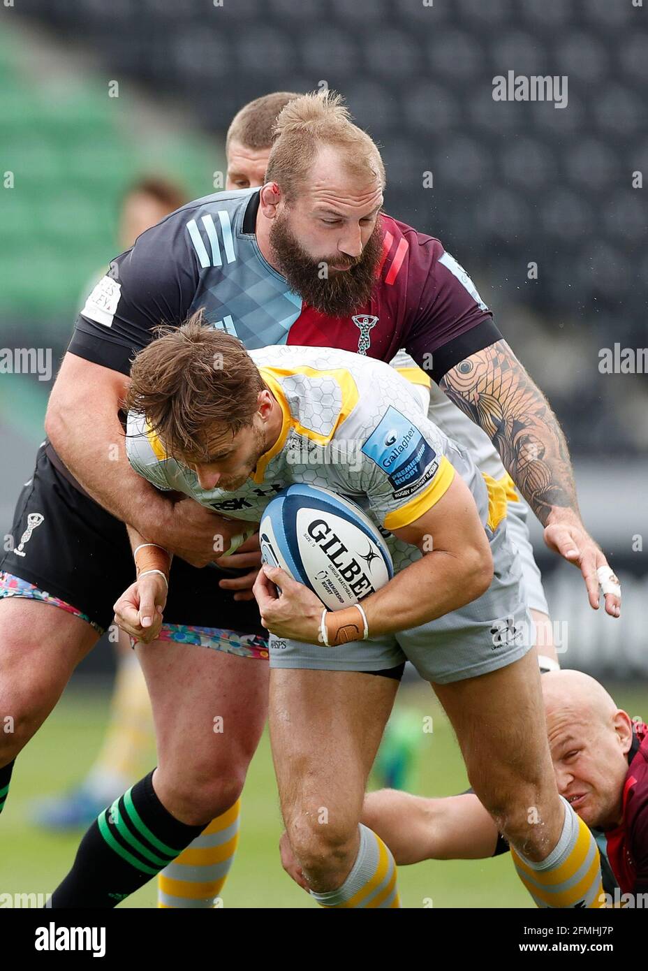 Twickenham Stoop, London, UK. 9th May, 2021. English Premiership Rugby ...