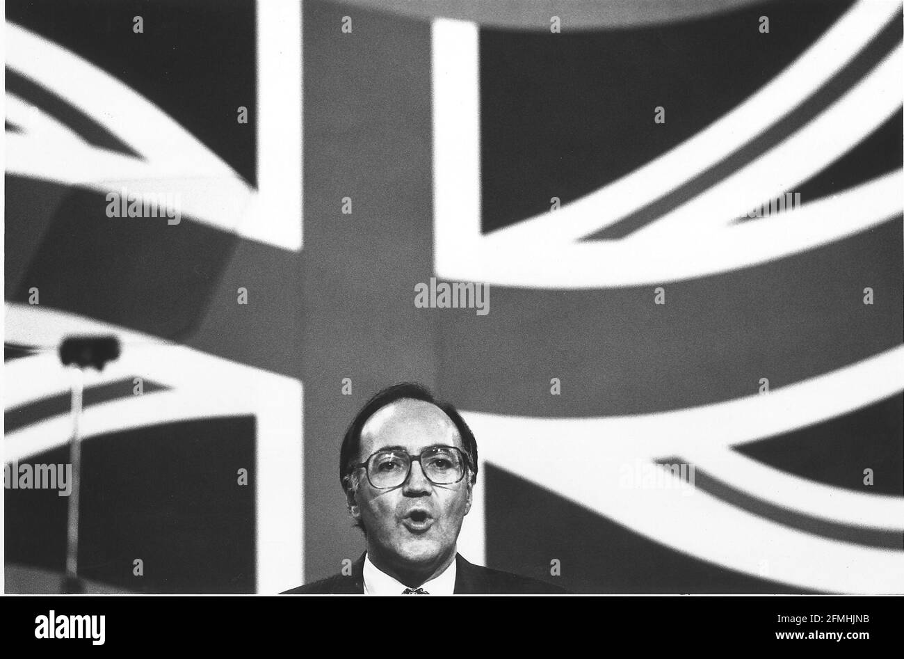 Michael Howard Conservative MP Stock Photo - Alamy