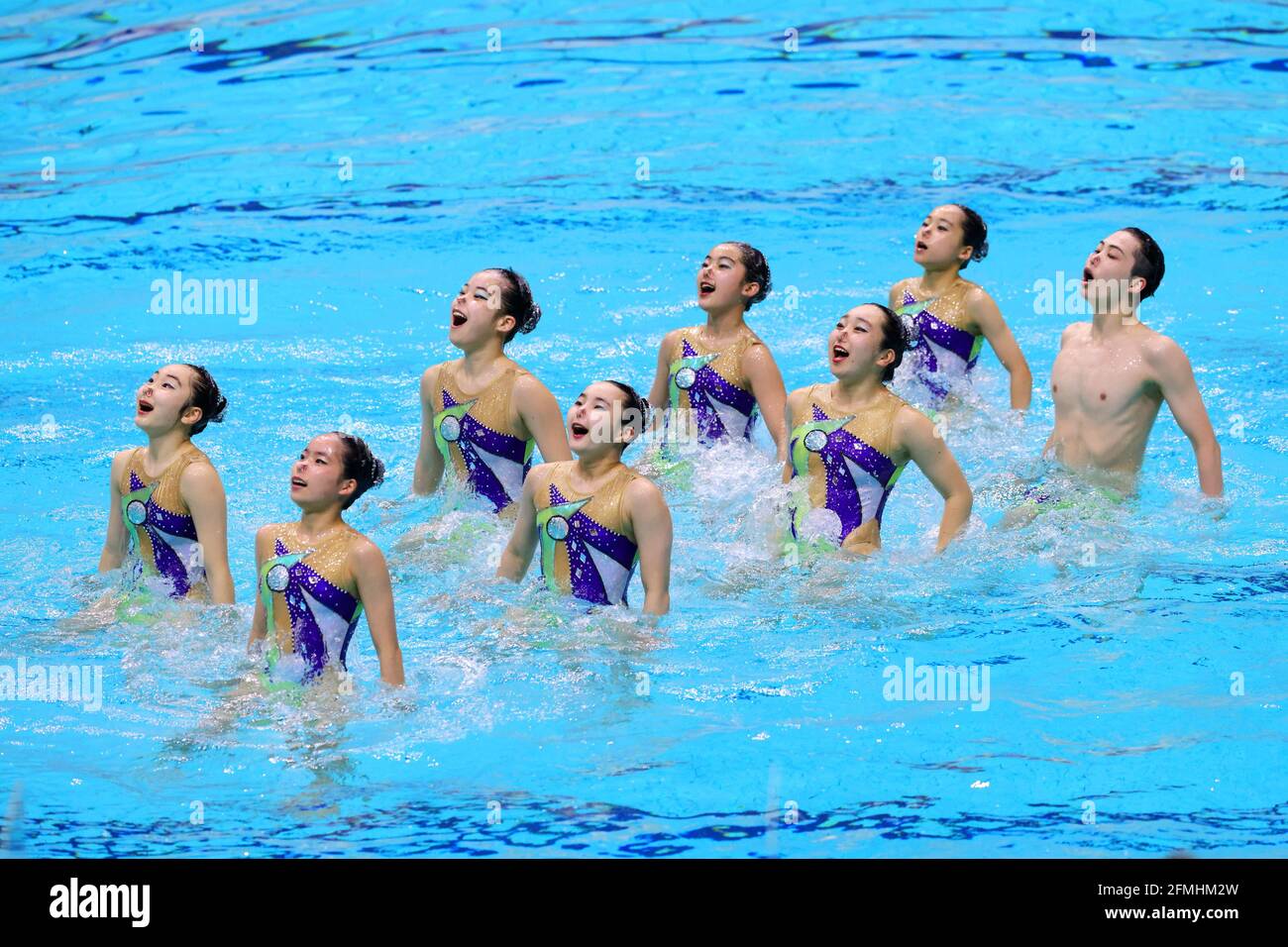 Towayakuhin RACTAB Dome, Osaka, Japan. 7th May, 2021. B/Athena aqua ...