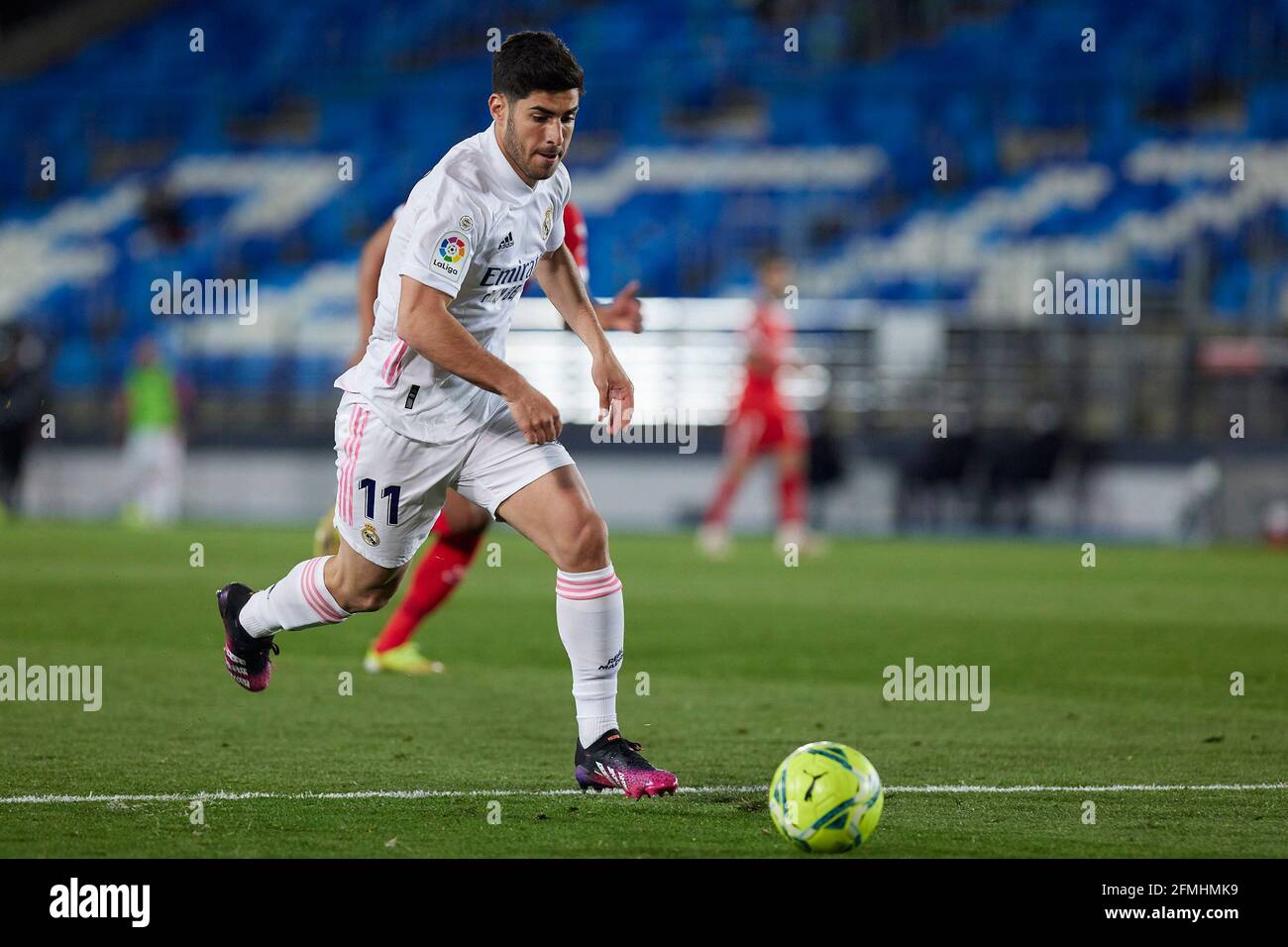 Madrid, Spain. 09th May, 2021. Marco Asensio (Real Madrid CF) seen in ...