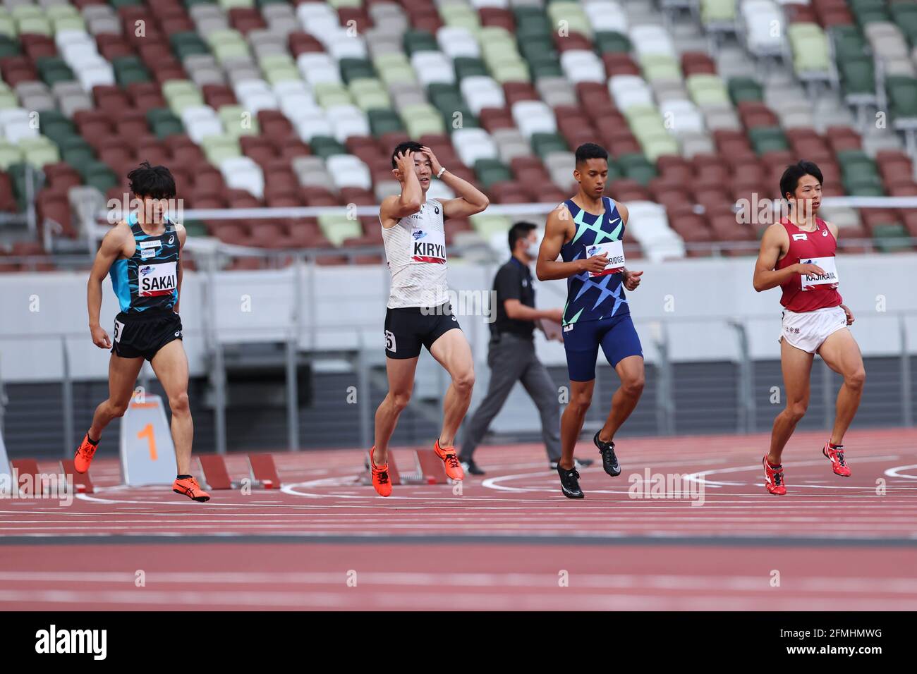 Tokyo, Japan. 9th May, 2021. Yoshihide Kiryu Athletics : READY STEADY ...