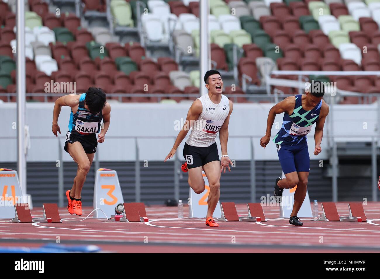 Tokyo, Japan. 9th May, 2021. Yoshihide Kiryu Athletics : READY STEADY ...