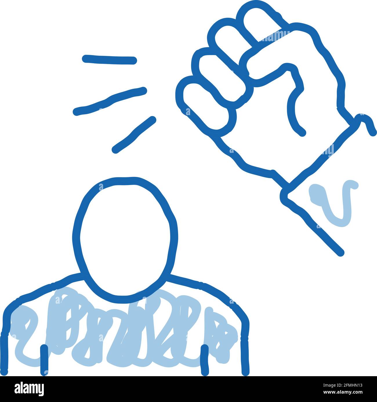 Hand beating Stock Vector Images - Alamy