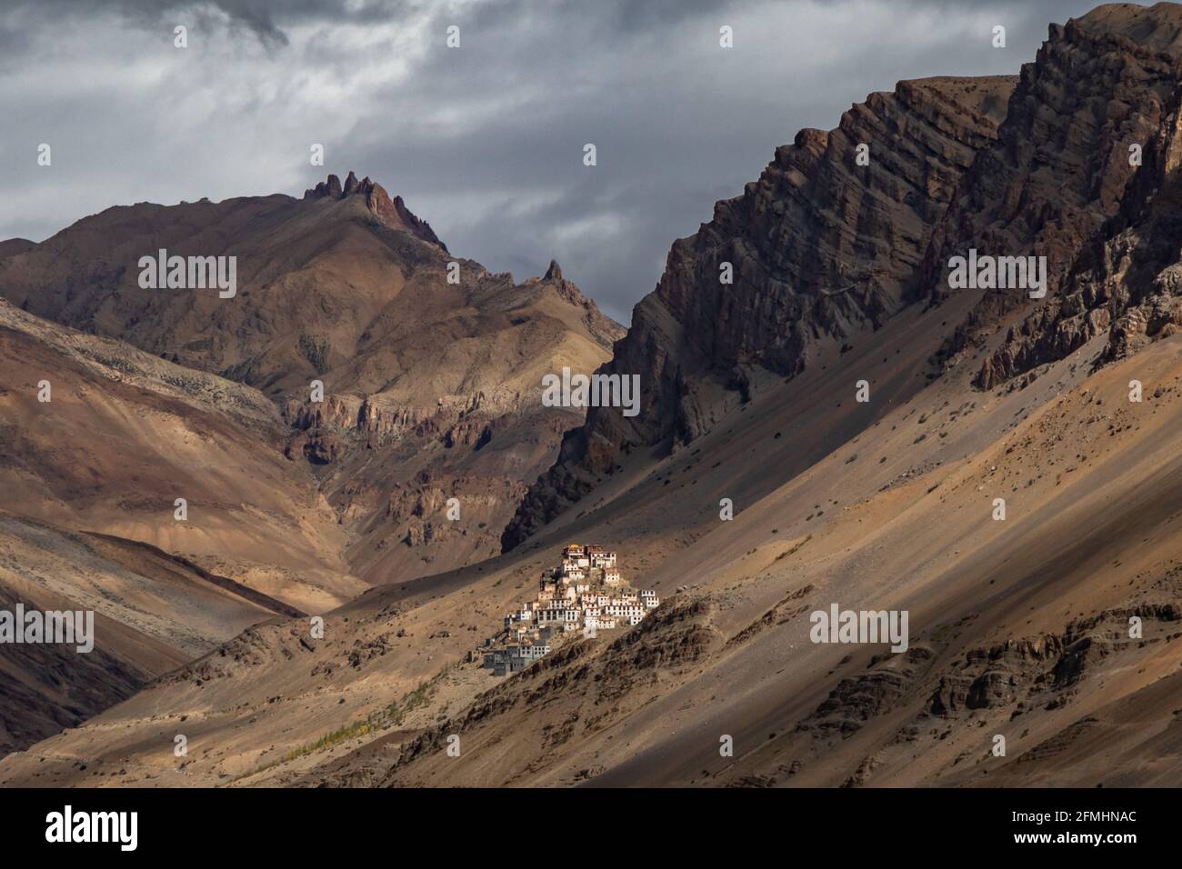 Key Monastery, Spiti Stock Photo - Alamy