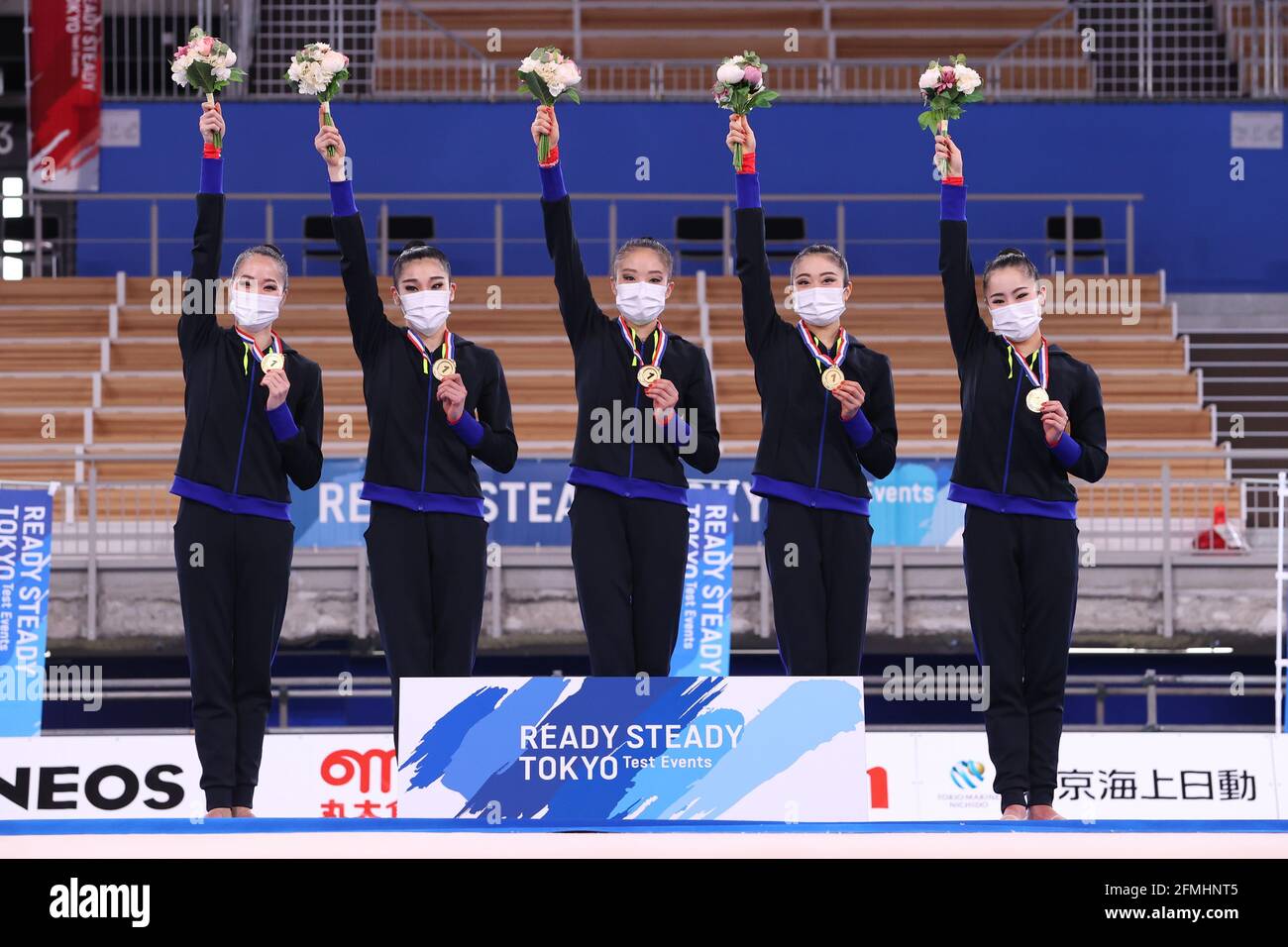 Tokyo, Japan. 8th May, 2021. Japan team group (JPN) Rhythmic Gymnastics ...
