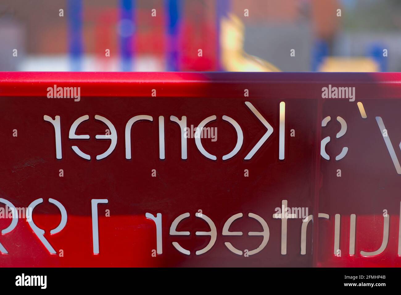 Writing Letters Backwards