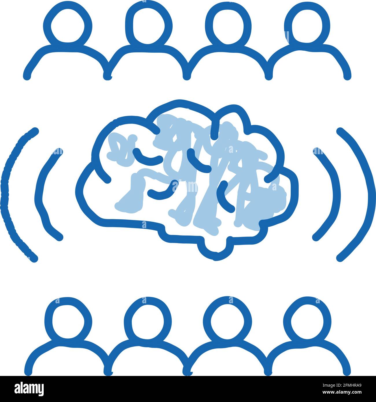 Collective intelligence Stock Vector Images - Alamy