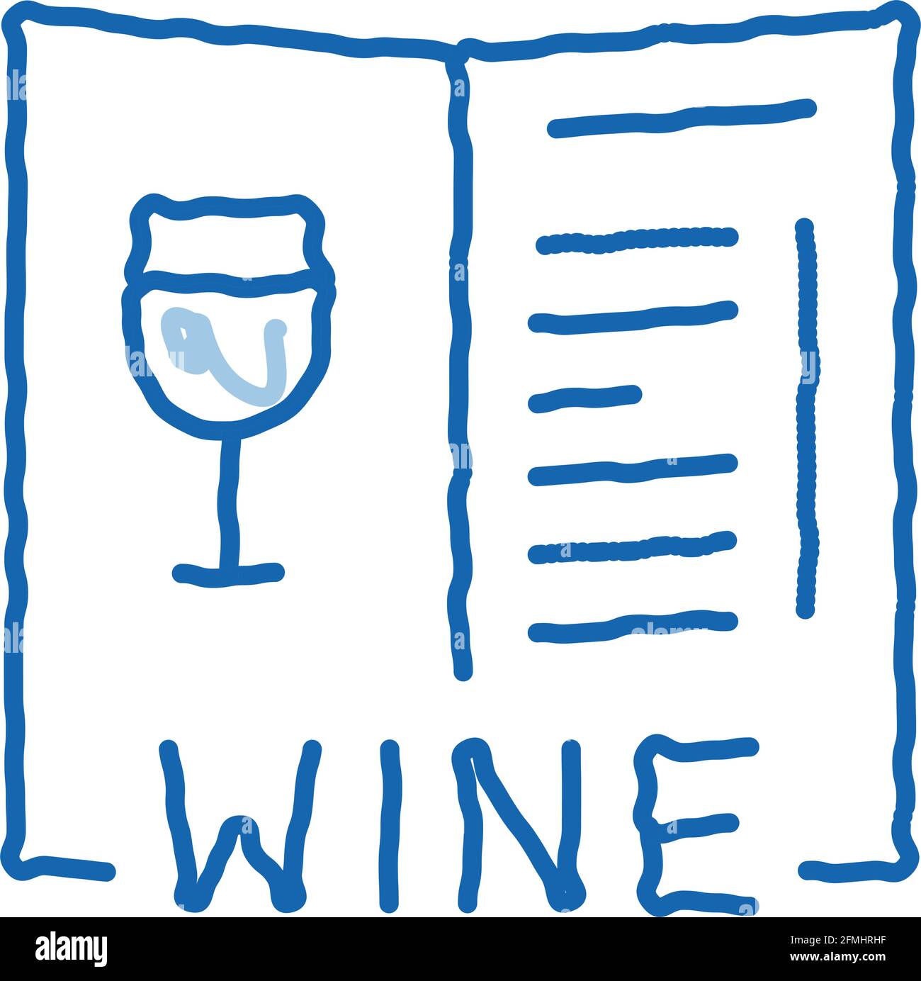 wine map doodle icon hand drawn illustration Stock Vector Image & Art ...
