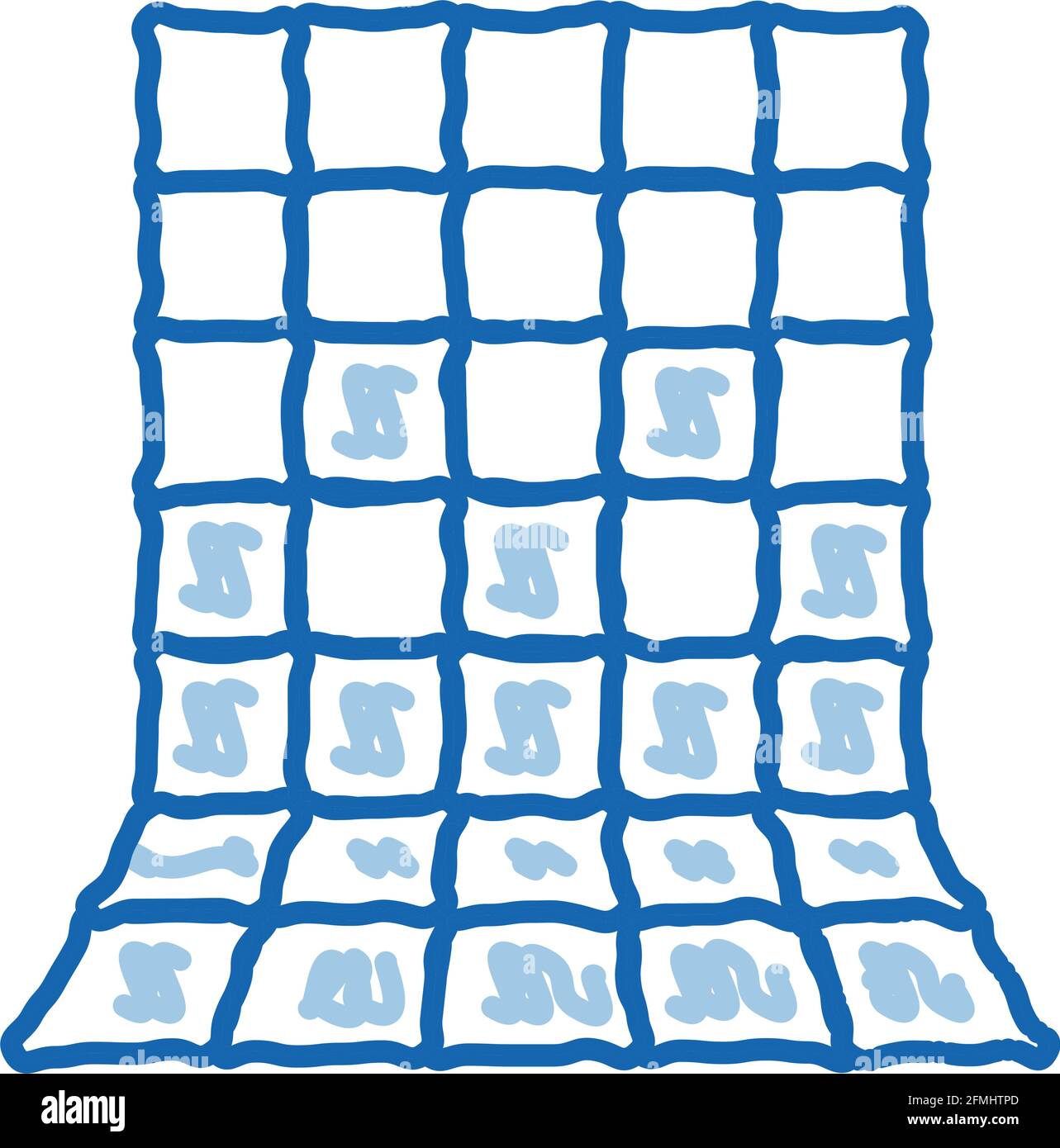 Notched square Stock Vector Images - Alamy