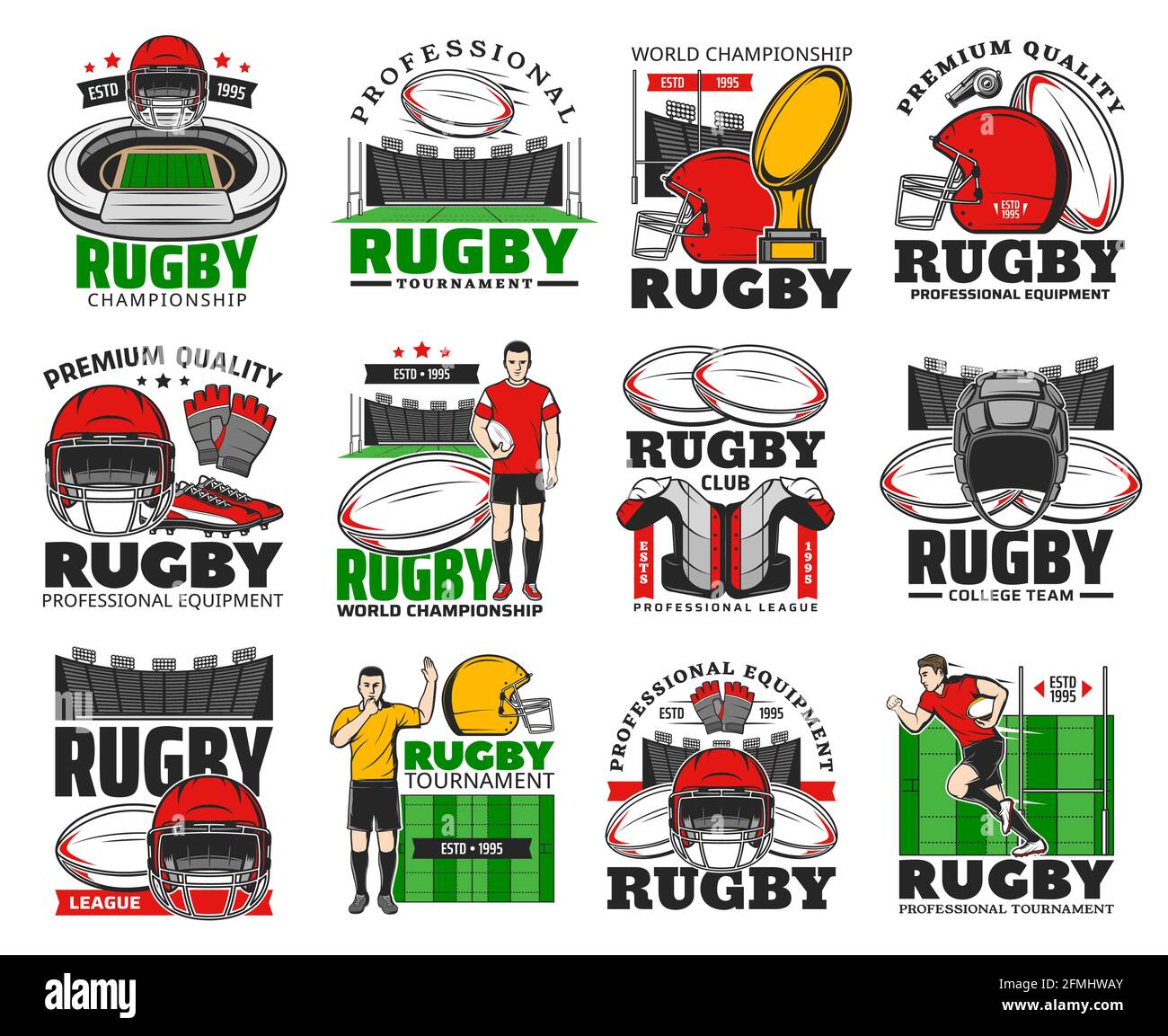 Rugby referee blowing whistle Cut Out Stock Images & Pictures - Alamy