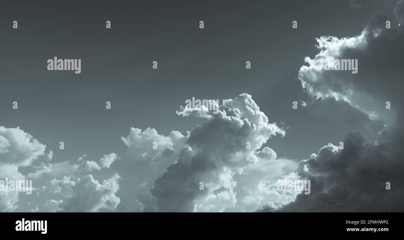 Dark dramatic sky and clouds. Background for death and sad concept ...