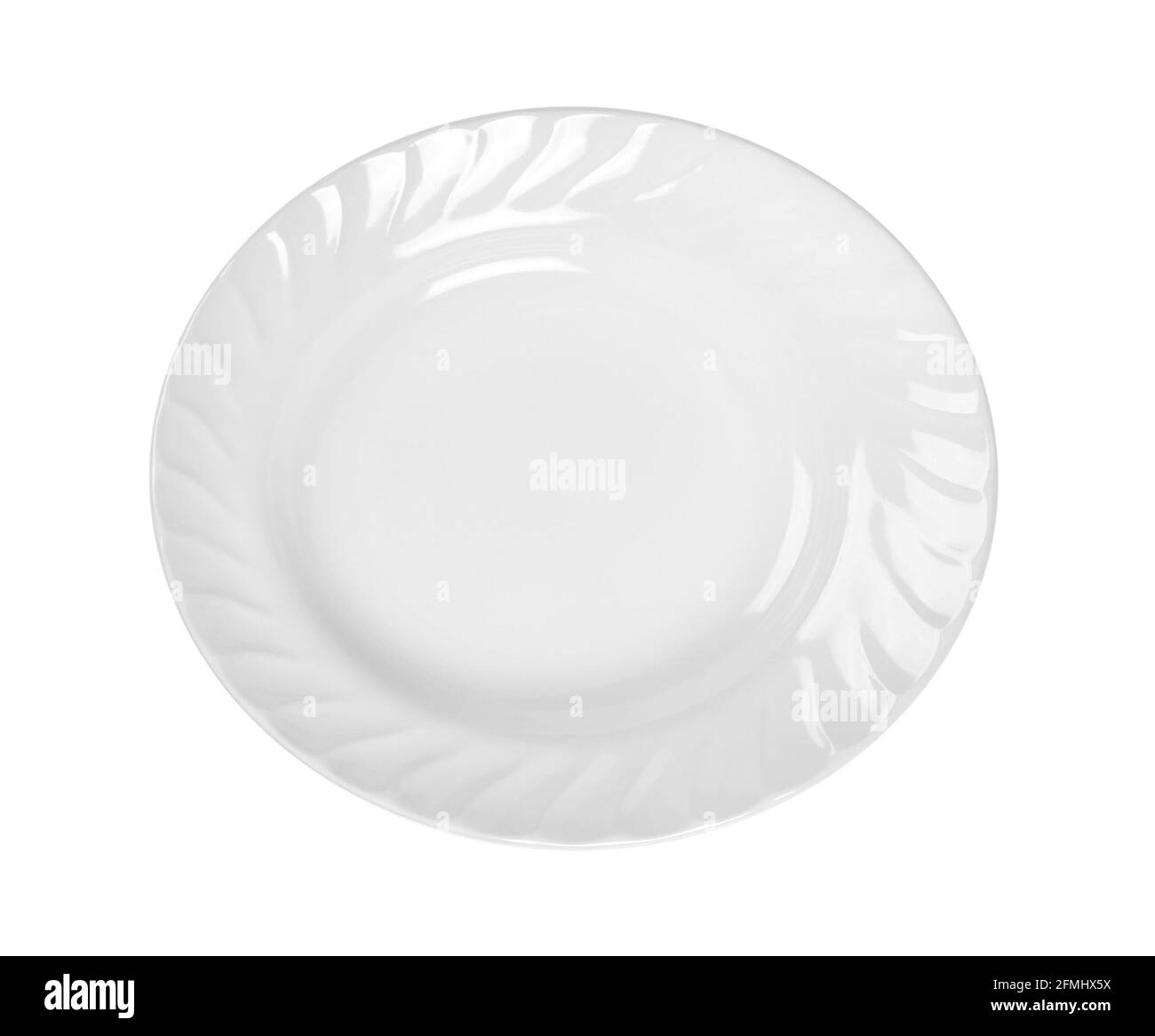 plate isolated on white background Stock Photo - Alamy