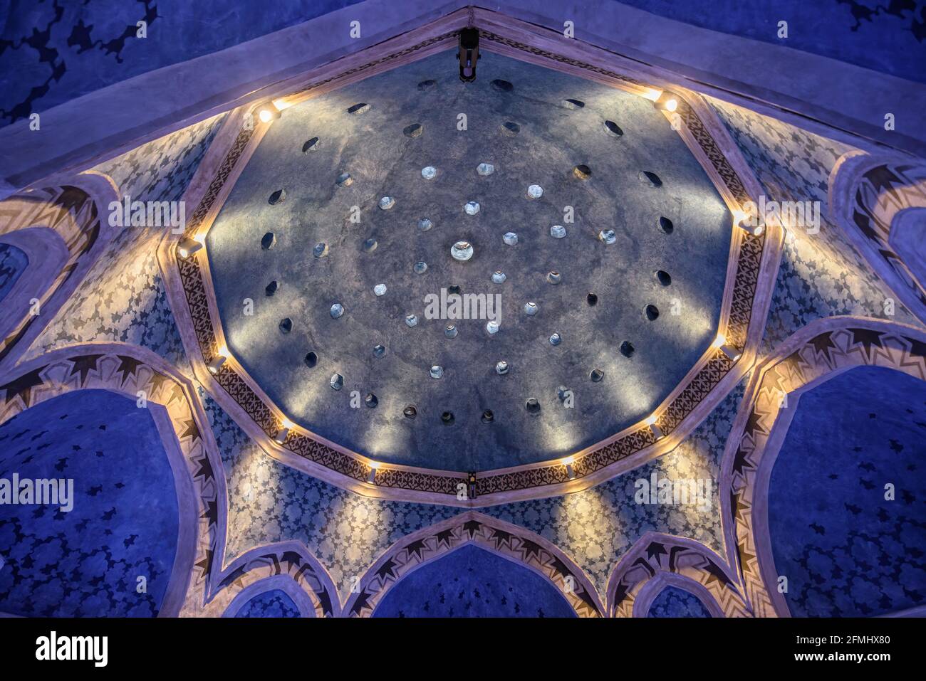 Burgas, Bulgaria. Aquae Calidae, restored ottoman bathroom of Suleiman ...