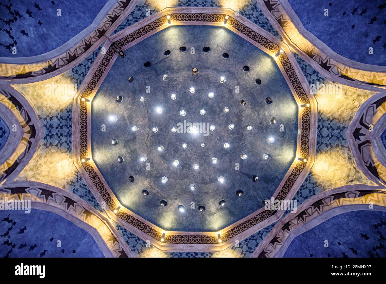 Burgas, Bulgaria. Aquae Calidae, restored ottoman bathroom of Suleiman ...