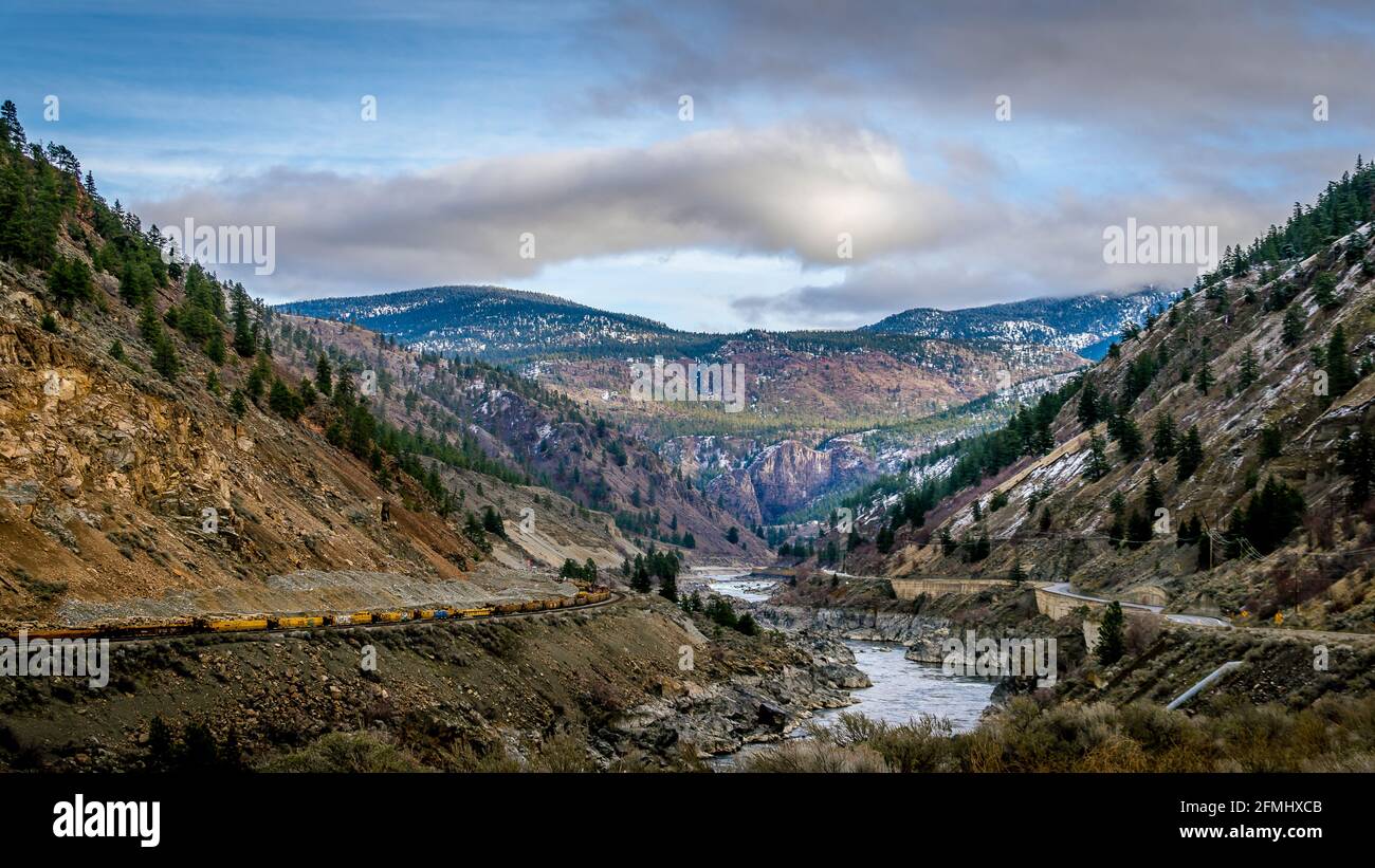 Trans canadian railway route hi-res stock photography and images - Alamy