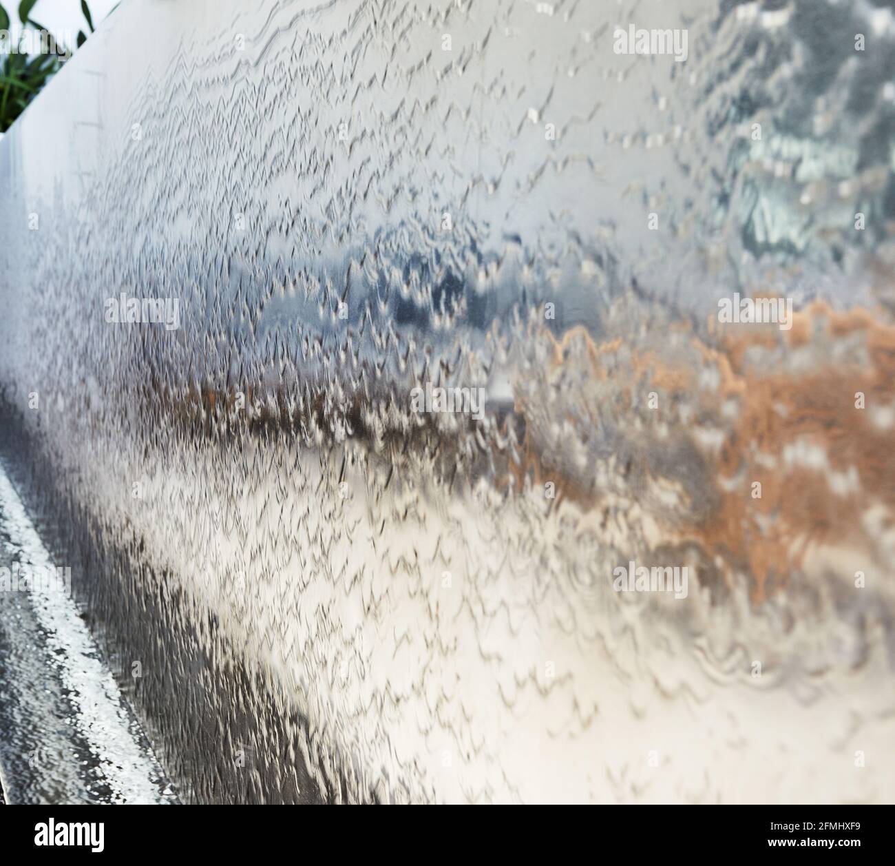 Falling water texture over wall background in high resolution Stock ...