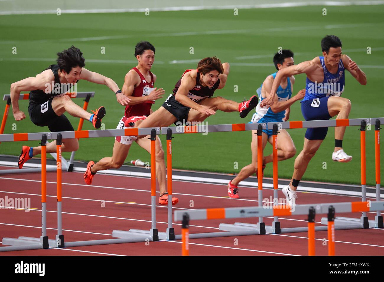 Tokyo, Japan. 9th May, 2021. (L-R) Shunya Takayama, Taio Kanai, Chen ...