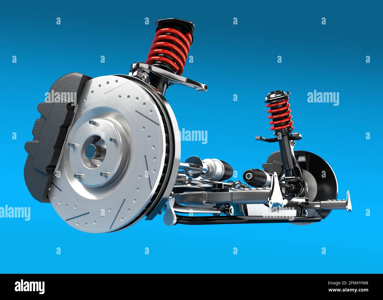 Car suspension damper hi-res stock photography and images - Alamy