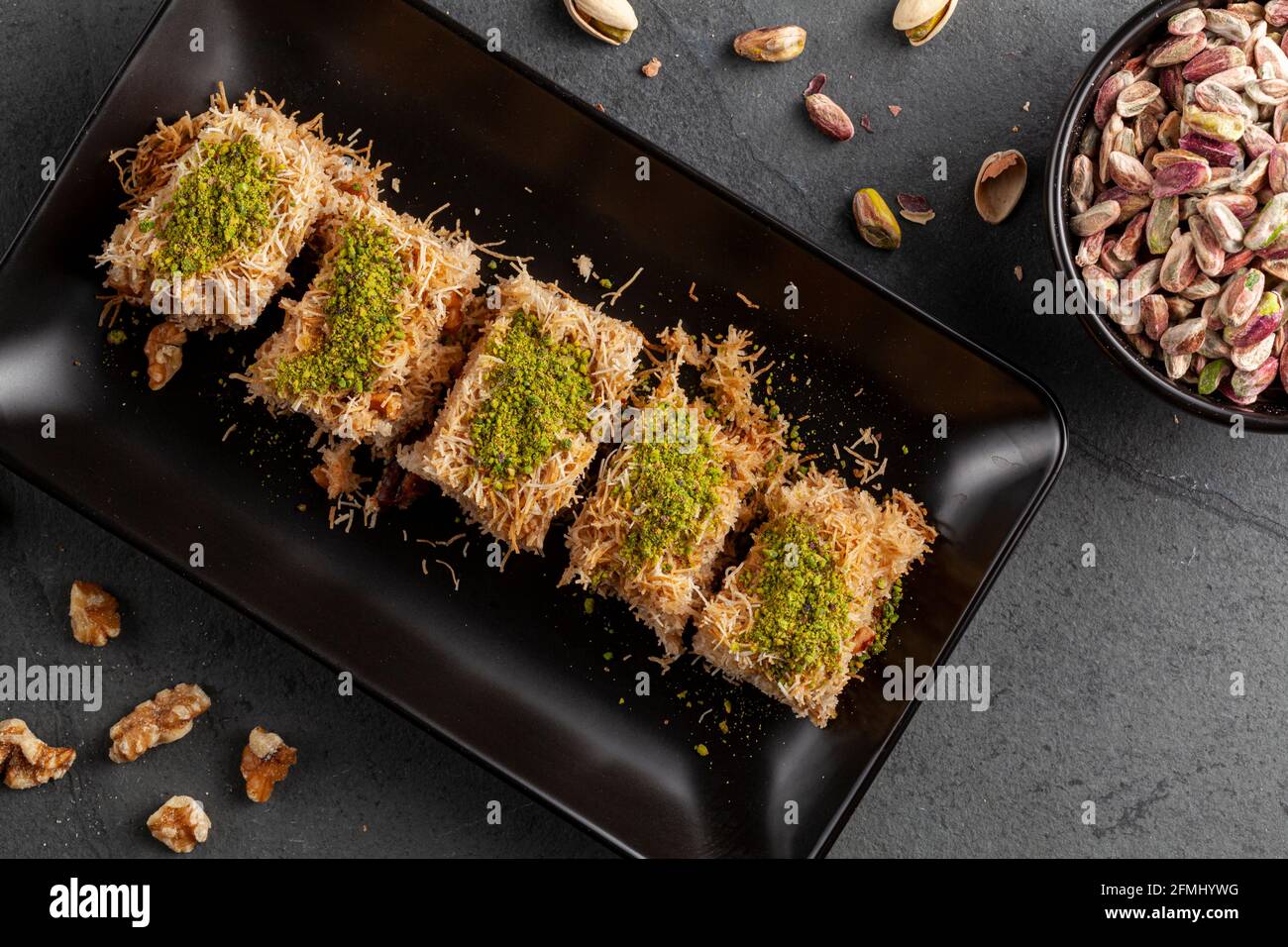 Walnut kadayif hi-res stock photography and images - Alamy