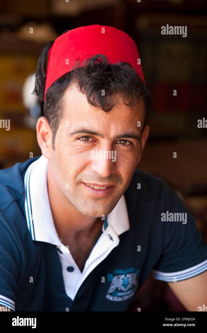 Young turkish man wearing fez hi-res stock photography and images - Alamy