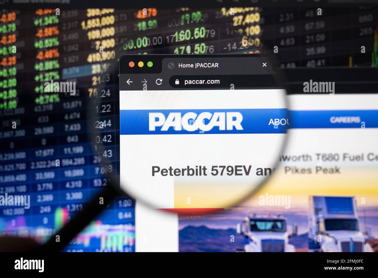 Paccar hi-res stock photography and images - Alamy