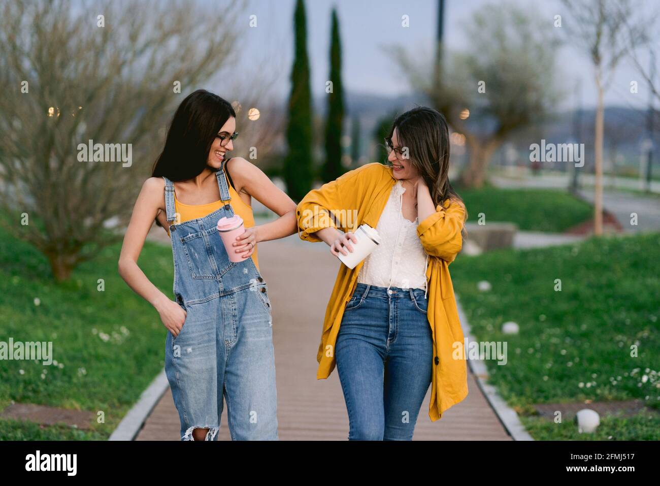Elbow touching greeting hi-res stock photography and images - Alamy