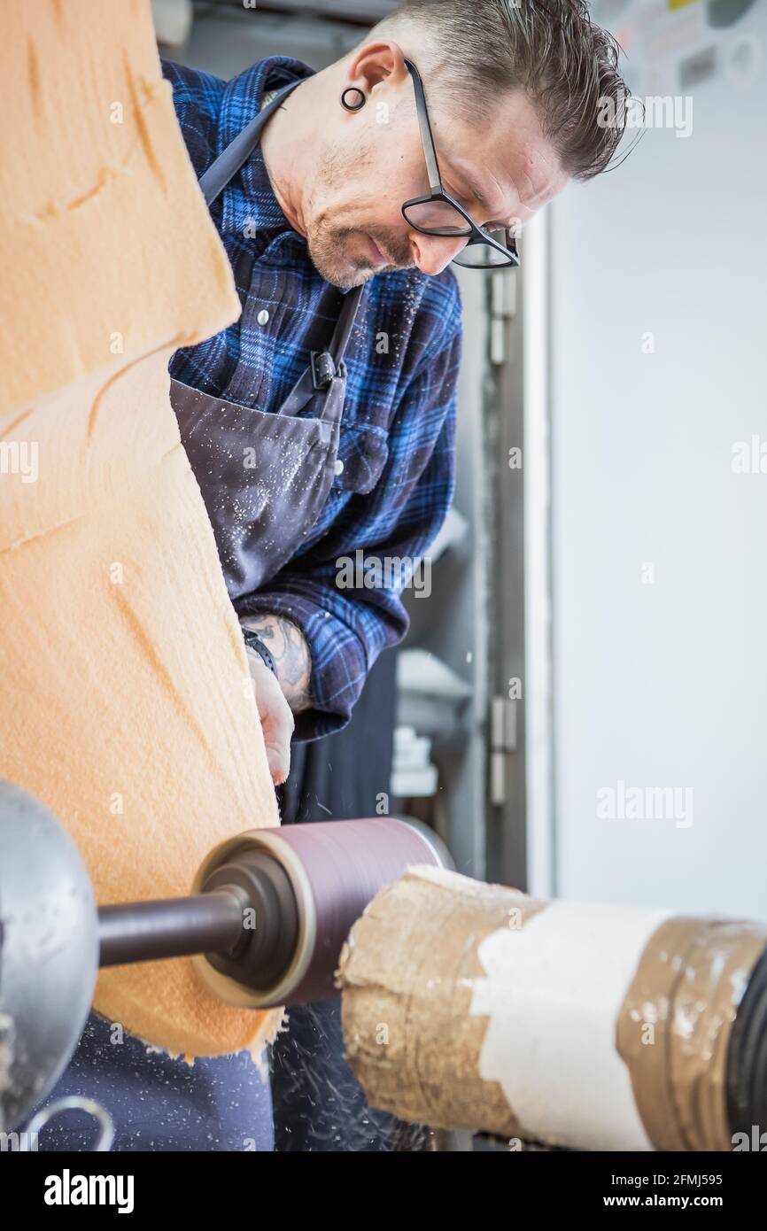 Rubber making process hi-res stock photography and images - Alamy