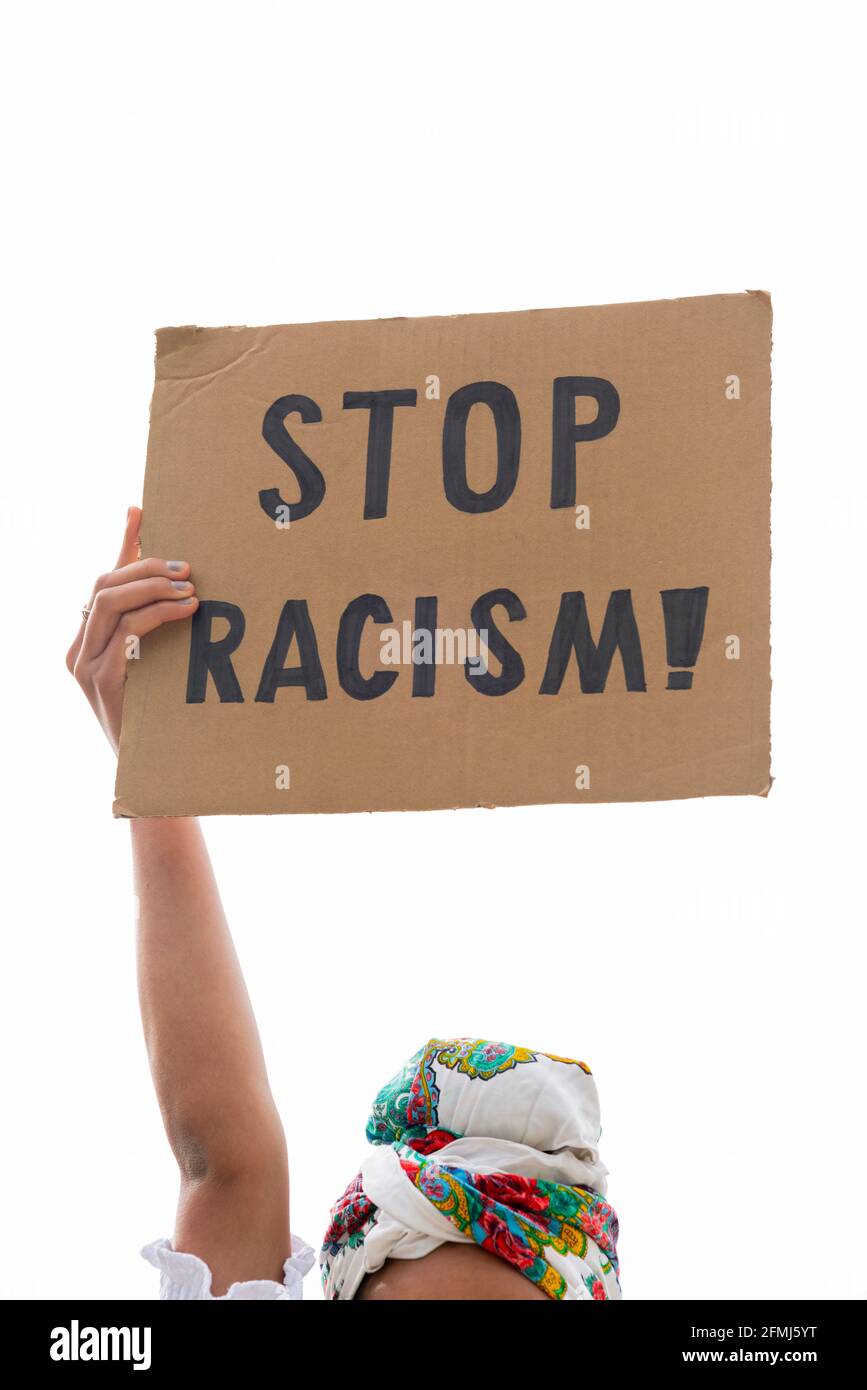 Cardboard placard hi-res stock photography and images - Alamy