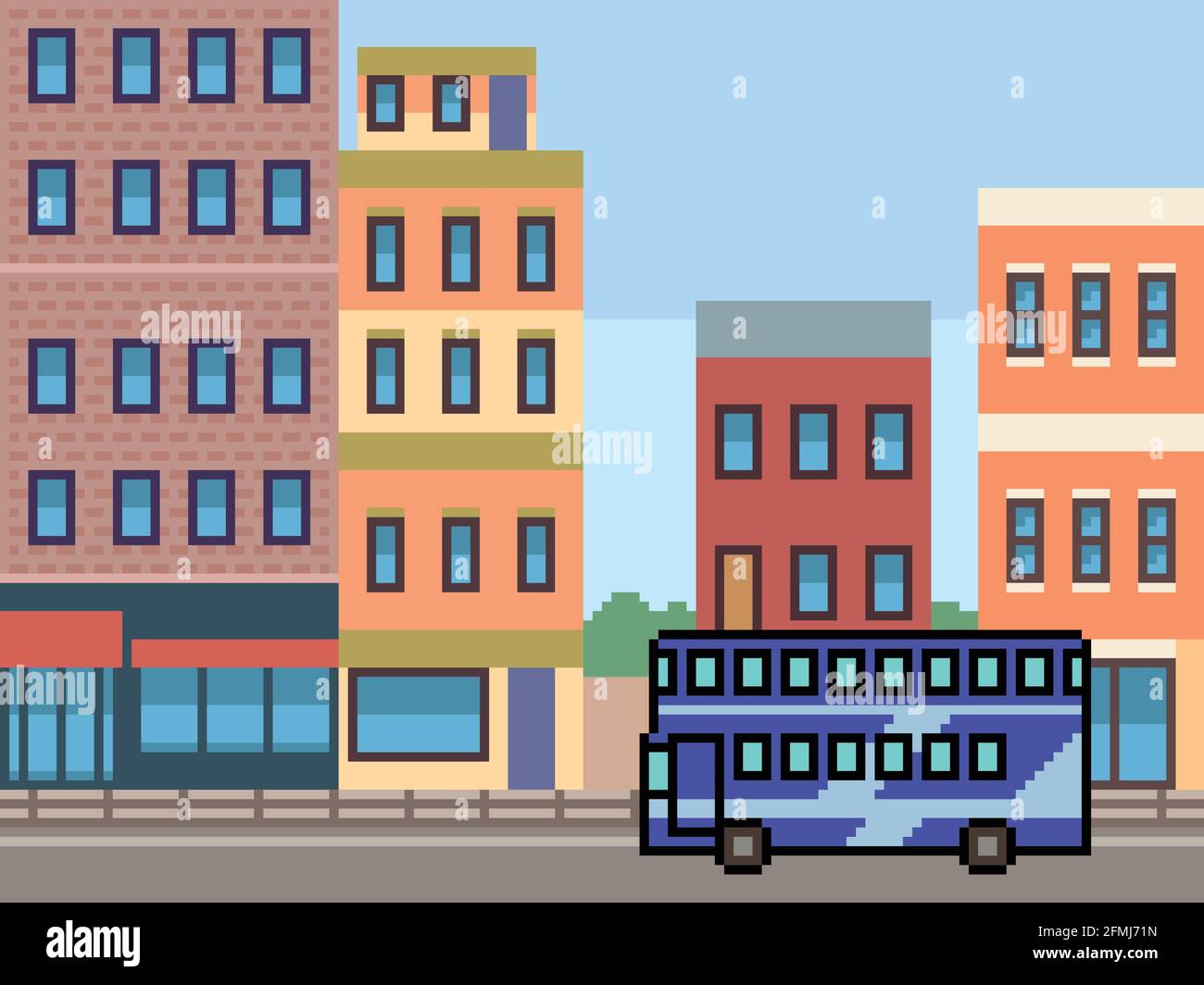 Bus city tour Stock Vector Images - Alamy