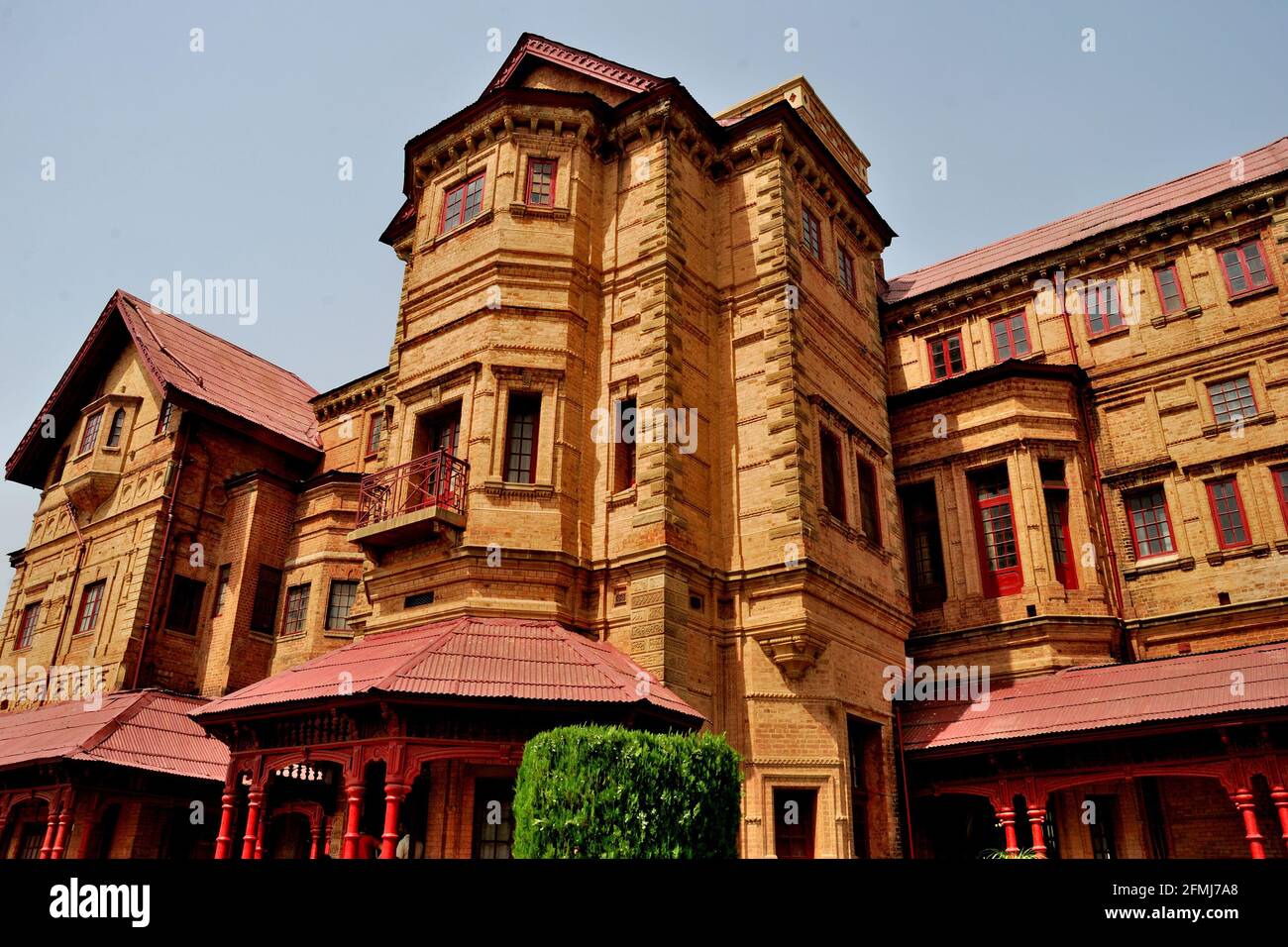 Outer view of Amar Mahal Museum and Library, Jammu, Jammu And Kashmir ...