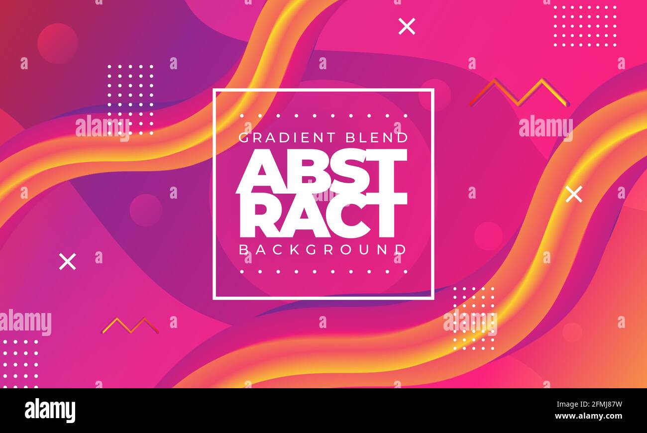 Modern Liquid Abstract Blend Background Vector Stock Vector Image & Art ...