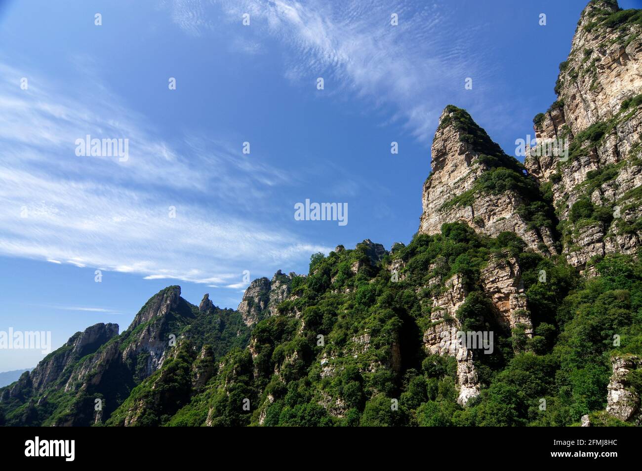List of Mountains in Korea, Baoding, Hebei, China Stock Photo - Alamy