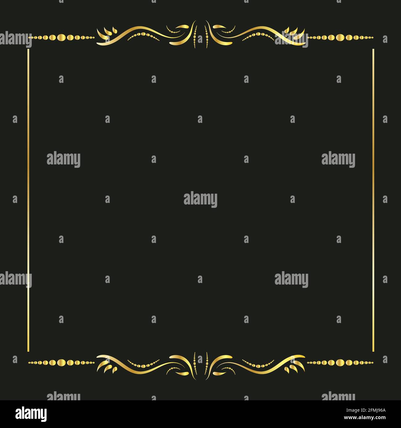 Underlines and text separators. Vector illustration. Isolated border ...