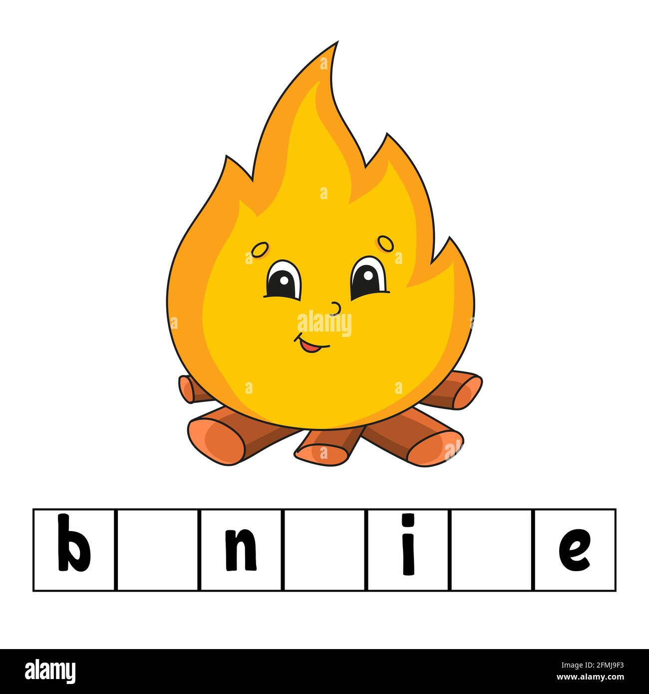 Words puzzle. Education worksheet. Learning game for kids. Color ...