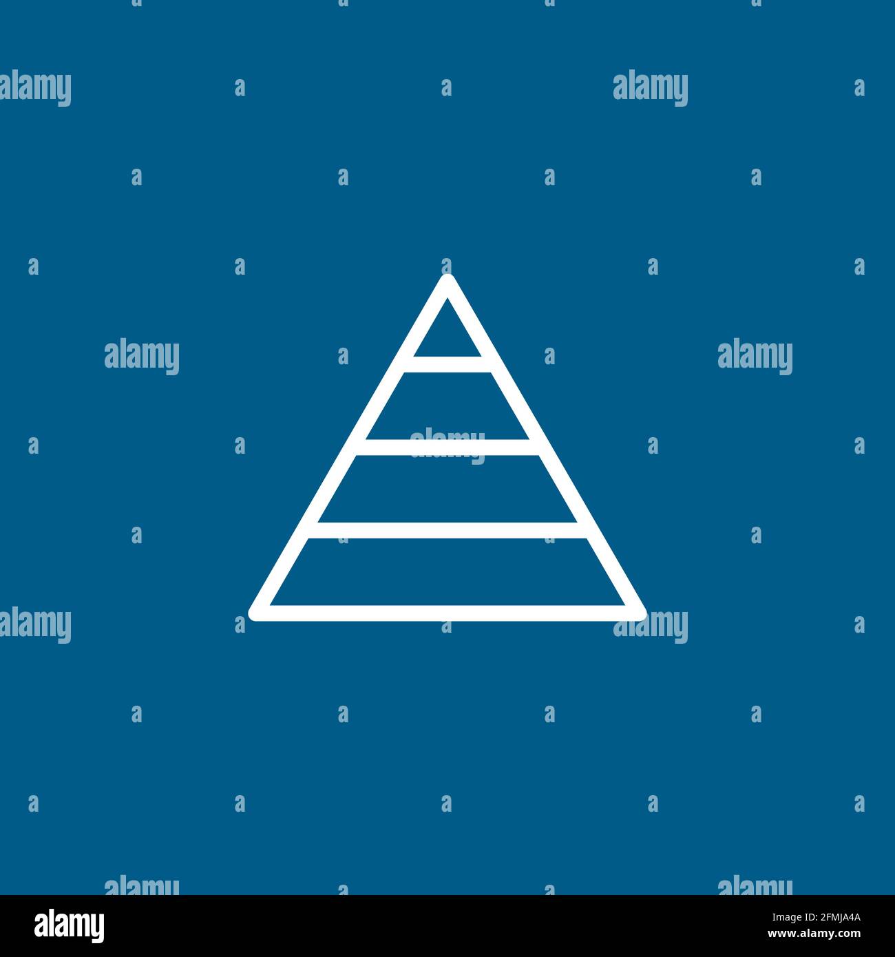 Blank Caste System Pyramid