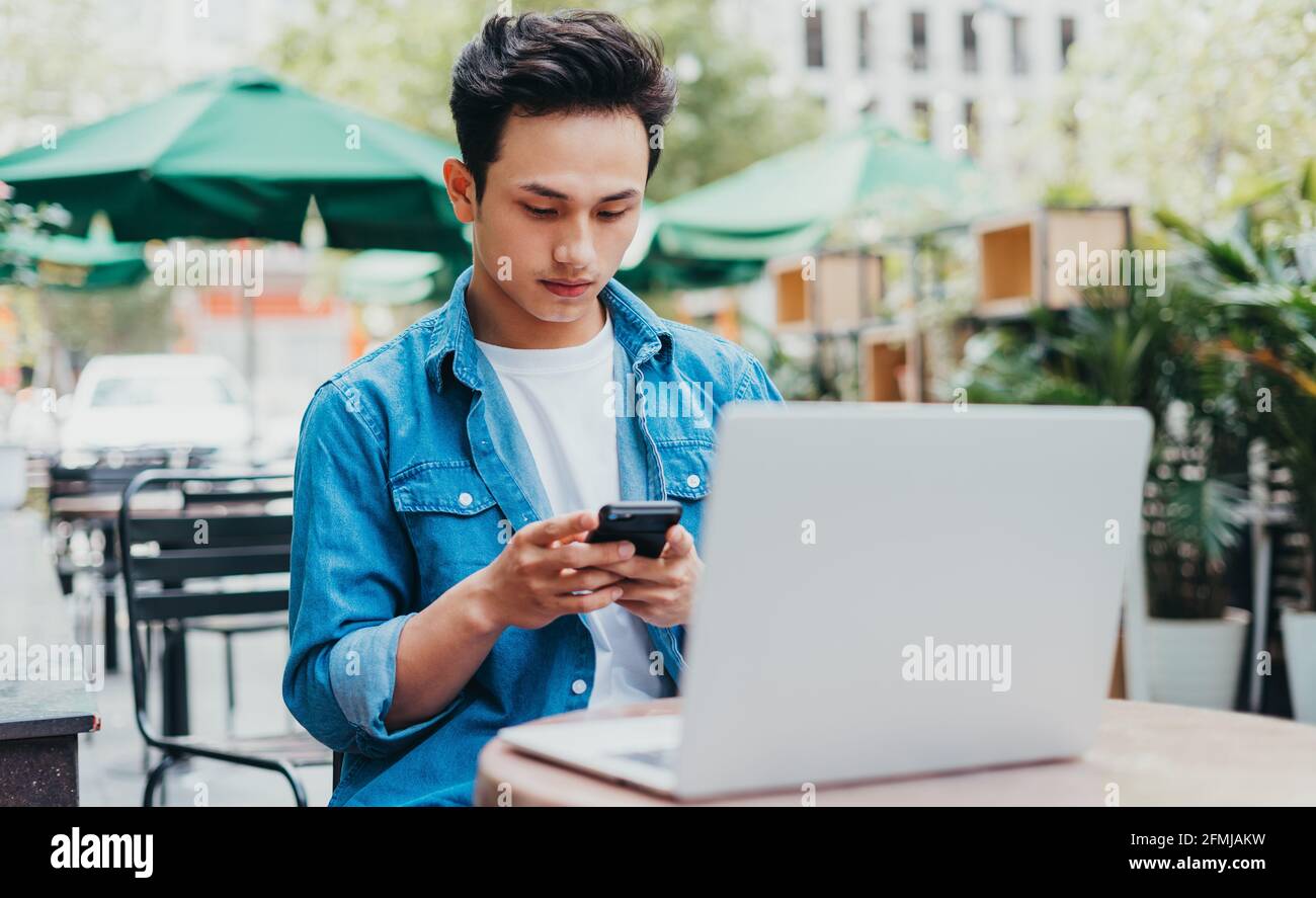 Handsome filipino man hi-res stock photography and images - Alamy