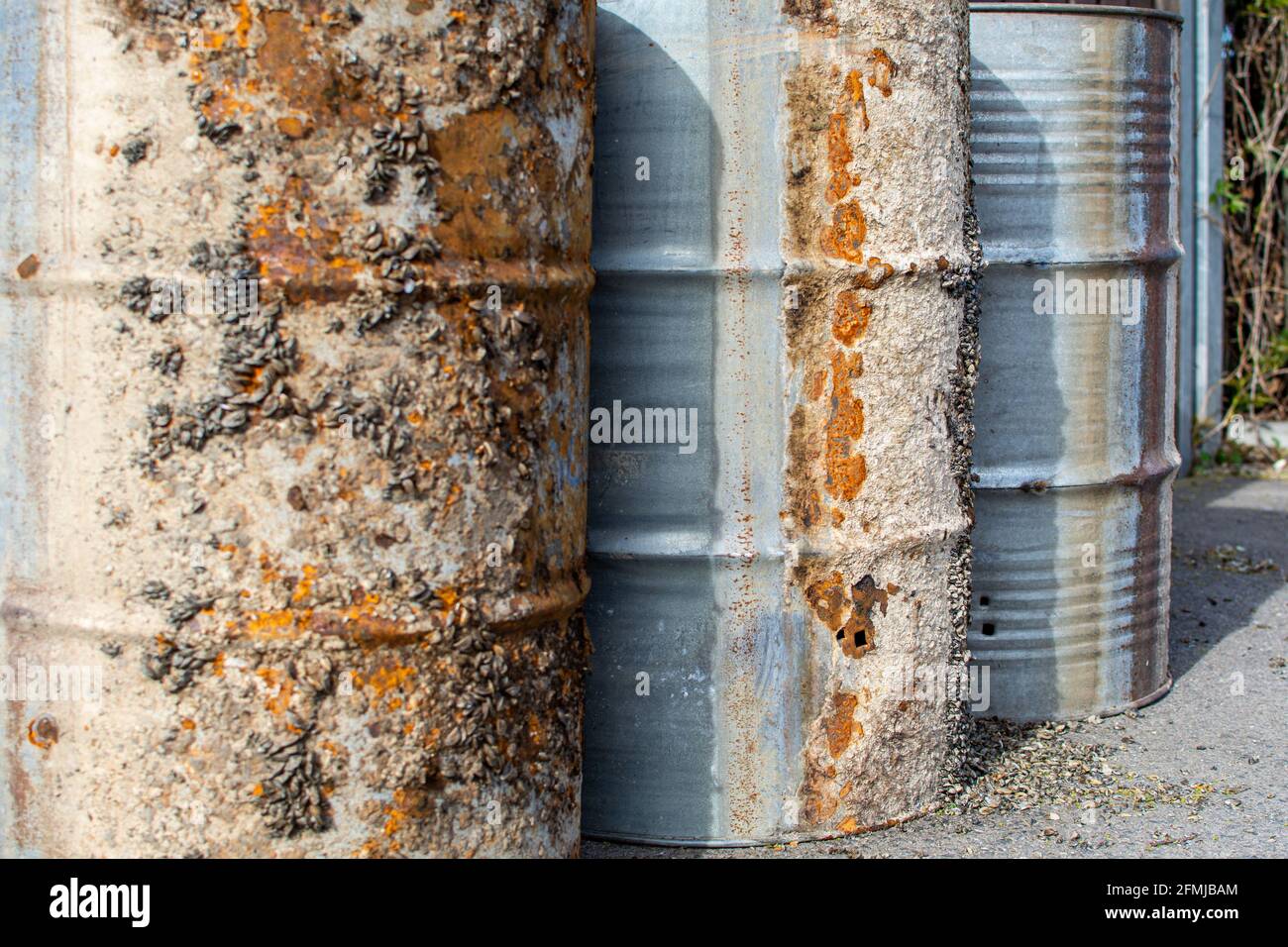 Rusty mooring buoys hi-res stock photography and images - Alamy
