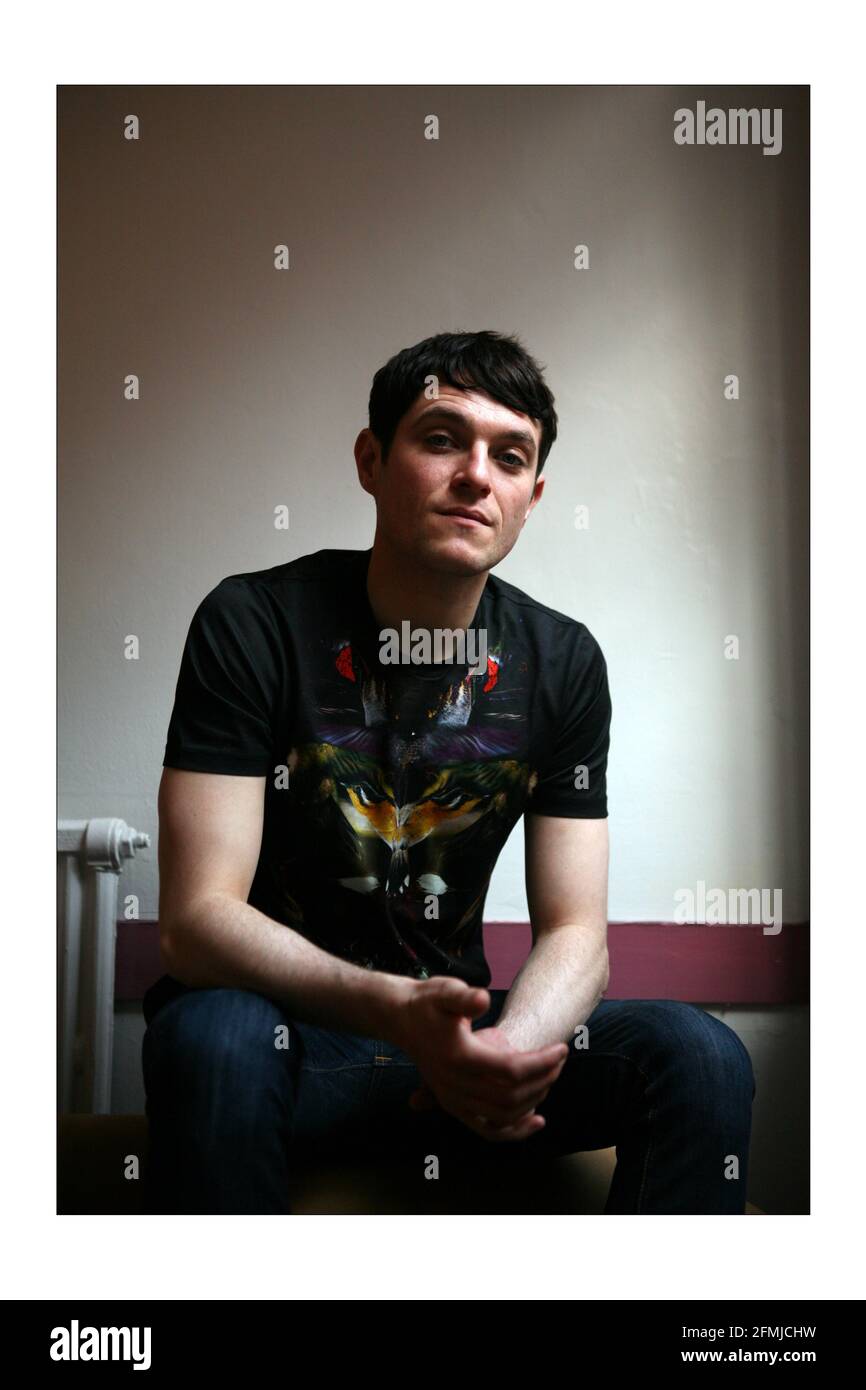 Mathew Horne photographed at Trafalgar Studio in London where he is ...