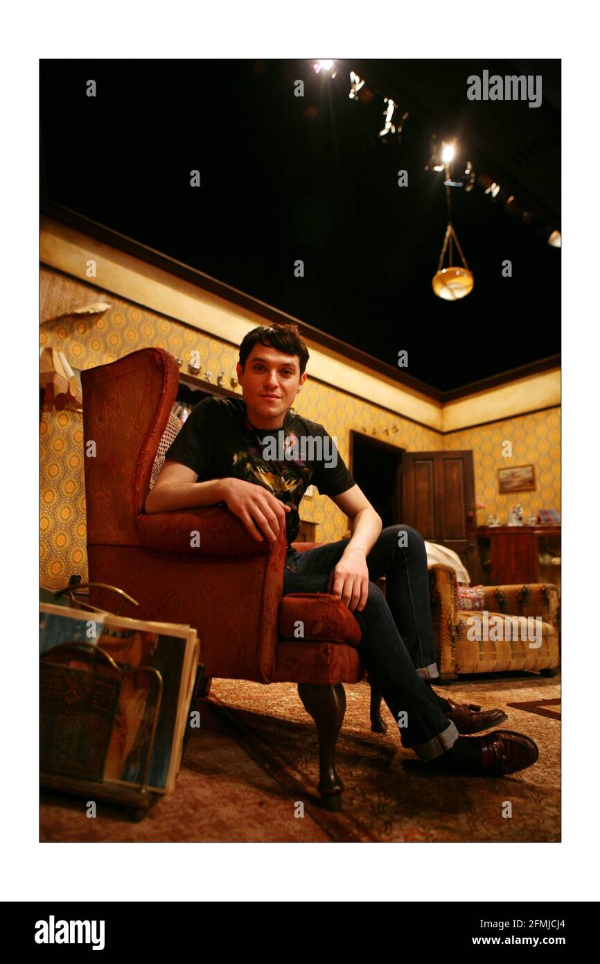 Mathew Horne photographed at Trafalgar Studio in London where he is ...