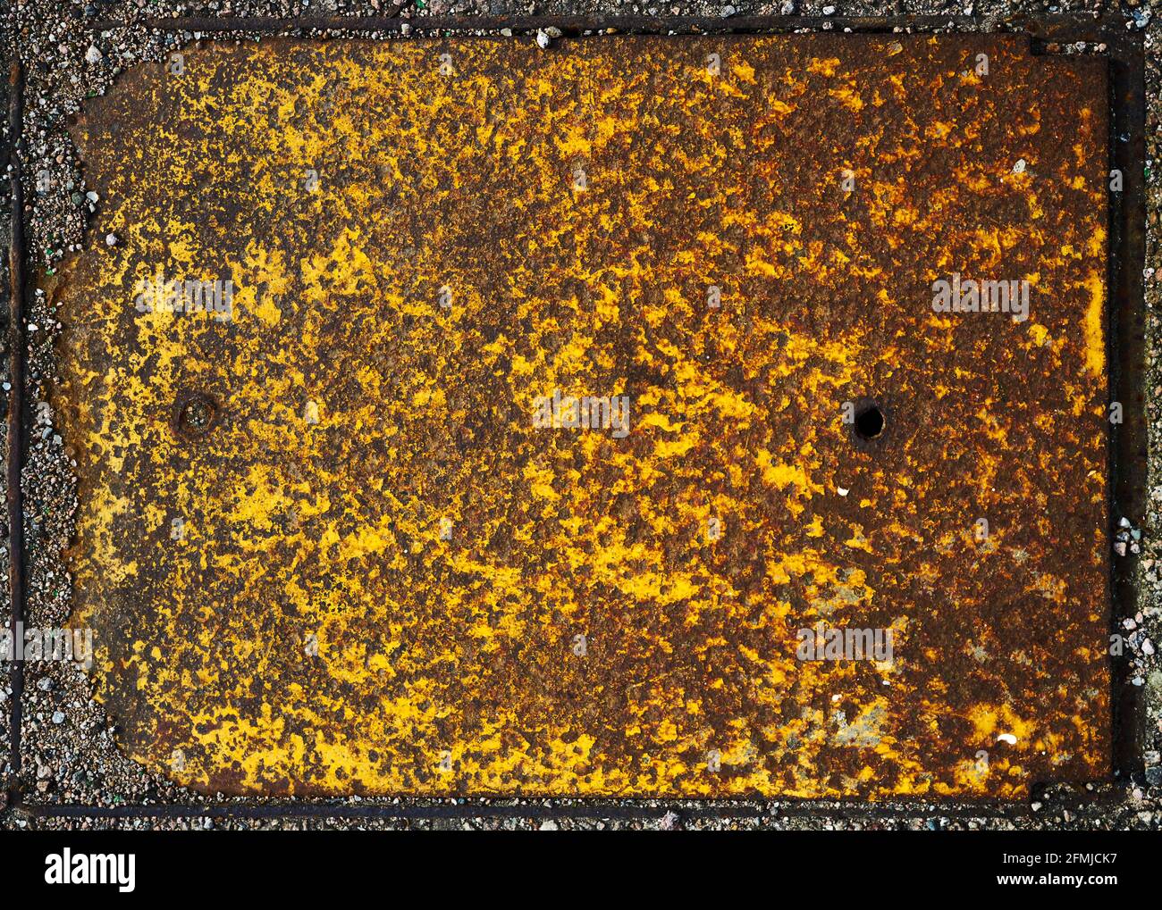 A heavily textured rectangular rusty metal plate Stock Photo - Alamy